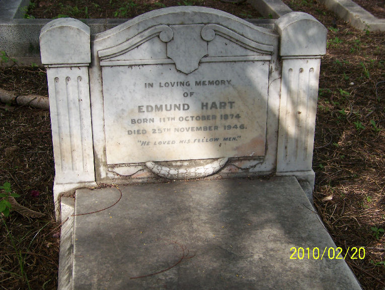 Montego Bay Jamaica Cemetery Hart Tombstones 2